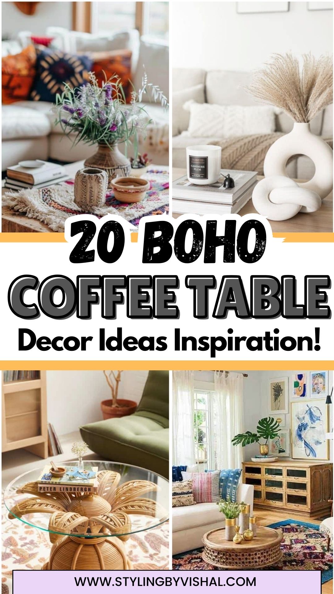 20 Boho Inspired Coffee Table Decor Ideas! – stylingbyvishal.com